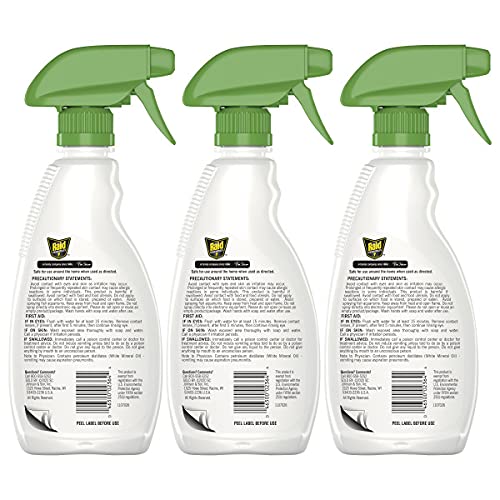 Raid Essentials Multi-Insect Killer Spray Bottle, Child & Pet Safe, for Indoor Use, 12 oz (Pack of 3)