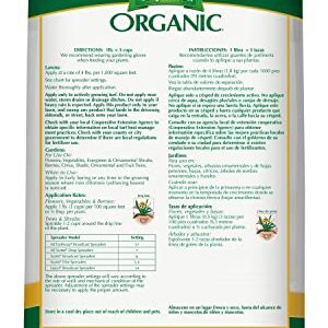 Espoma Organic Iron-Tone 3-0-3 Organic Fertilizer and Plant Food to Help Correct Iron Deficiency (Chlorosis). 5 lb. Bag. Turns Yellow to Green, Non Staining Iron - 3 Pack