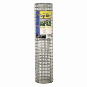 garden zone 412415 1″ x 1″ mesh 16-gauge galvanized wire fence, 24″ x 15′