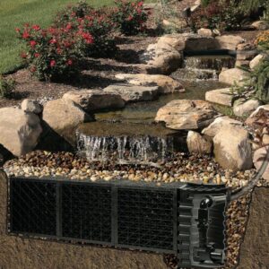 Atlantic Water Gardens ECOBLOX FastFall Matrix Block for Disappearing Waterfall or Fountain Water Features, 31.5 gallon