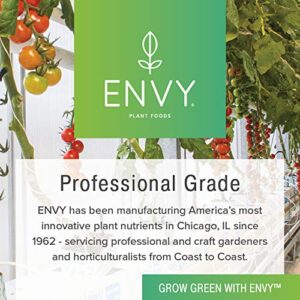 ENVY Part A (6-0-5) & Part B (1-5-6) - Two-Part Base Nutrients for Hydroponics, Soil & Coir (A/B Combo) (Quarts)