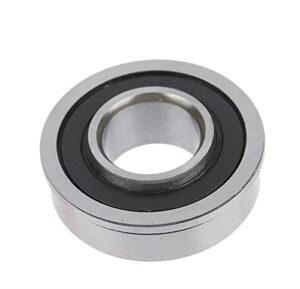 radna miniature deep groove ball bearings tools 1pcs f6202 wheelbarrow bearing 16 * 35 * 11mm for push truck garden trolley garden cart wheel flange ball bearings accessories