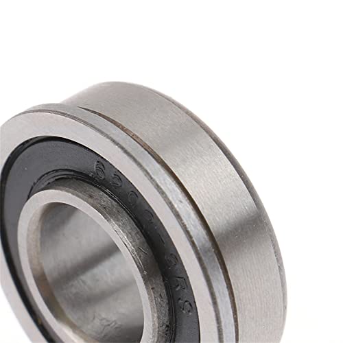 RADNA Miniature Deep Groove Ball Bearings Tools 1pcs F6202 Wheelbarrow Bearing 16 * 35 * 11mm for Push Truck Garden Trolley Garden Cart Wheel Flange Ball Bearings Accessories