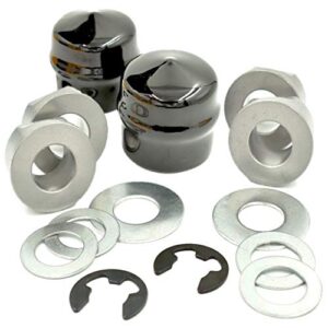 hd switch front wheel bearing bushing & hardware rebuild kit replaces husqvarna craftsman ayp poulan huskee weed eater roper ryobi 532124959 532009040 583652701 106732x613 491334ma lawn mower tractor