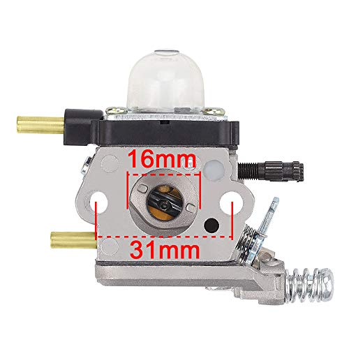 Hayskill C1U-K54A Carburetor for Mantis Tiller 7222 7222E 7222M 7225 7230 7234 7240 7920 7924 Cultivator TC-210 TC-210i TC-2100 C1U-K46 C1U-K82 C1U-27 C1U-K17