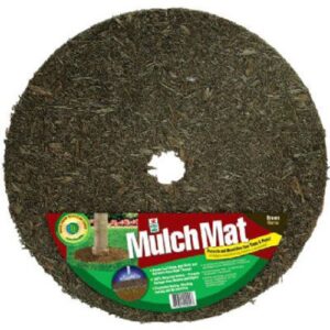 perma mulch tr24912-30 24-inch red and brown tree ring