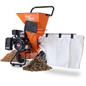 superhandy wood chipper shredder mulcher ultra heavy duty 7hp 3 in 1 multi-function 3″ inch max capacity (amazon exclusive)