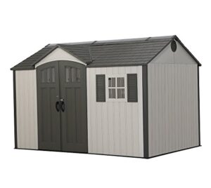 lifetime storage shed 60223 12.5 x 8 ft. garden building