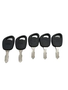 shiosheng 5pcs ignition keys gy20680 for john deere 100 la lt sst x series 1026r l100 l110 l108 l111 l118 l120 l130 la125 la130 la135 lt150 lt155 d110