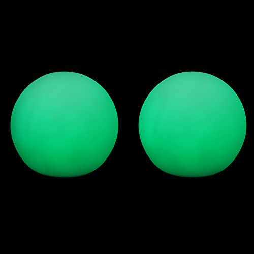 YARDWE LED Floating Pool Lights Ball: Floating Ball Lamp 2 Pcs Waterproof LED Glow Globe Swimming Pool Lights Lamp for Outdoor Lawn Garden Pond Backyard