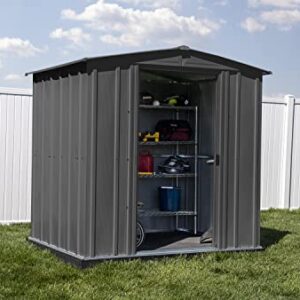 Arrow Shed Classic 6' x 5' Outdoor Padlockable Steel Storage Shed Building