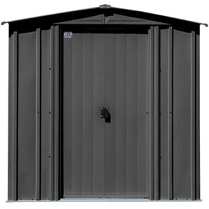 Arrow Shed Classic 6' x 5' Outdoor Padlockable Steel Storage Shed Building