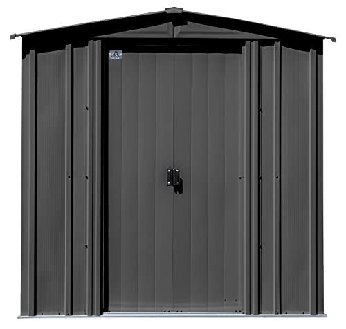 Arrow Shed Classic 6' x 5' Outdoor Padlockable Steel Storage Shed Building