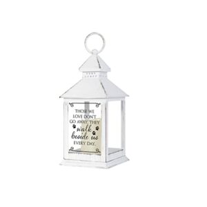 carson 57587 walk beside us lantern, 11-inch height