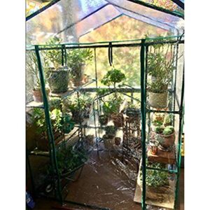 Home-Complete HC-4202 Walk-In Greenhouse- Indoor Outdoor with 8 Sturdy Shelves-Grow Plants, Seedlings, Herbs, or Flowers In Any Season-Gardening Rack