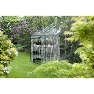 Home-Complete HC-4202 Walk-In Greenhouse- Indoor Outdoor with 8 Sturdy Shelves-Grow Plants, Seedlings, Herbs, or Flowers In Any Season-Gardening Rack