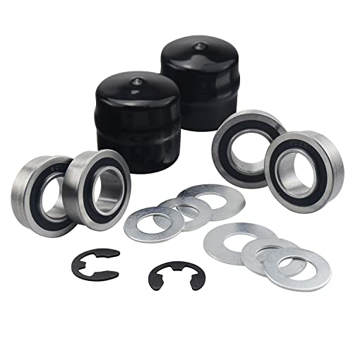 9040 H Front Wheel Bushing to Bearing Conversion Kit Compatible with Craftsman, J-OHN Deere, Sears, Husqvarna Mower 532124959, 491334MA, 532009040, 5920H, 9040HR, 9040N (ID 3/4")