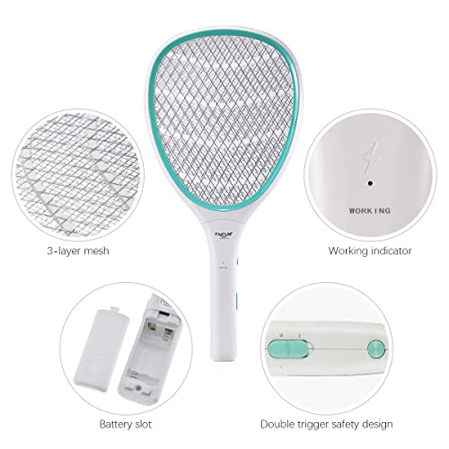 Faicuk 2 Pack Bug Zapper Racket Electric Fly Swatter