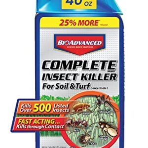 BioAdvanced Complete Brand Insect Killer for Soil and Turf I, Concentrate, 32 oz