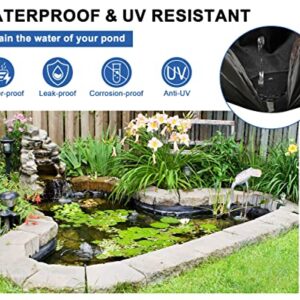 YOUSTOO Pond Liner - 10 by 13-Feet Fish Pond Liners for Outdoor Ponds, Lightweight Highly Flexible Pond Skins for Fish Ponds, Water Features, Garden Water Fountains, Waterfalls