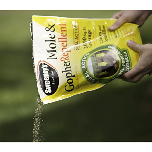 Sweeney's S7001-1 Mole and Gopher Repellent Granules, 4 lb.