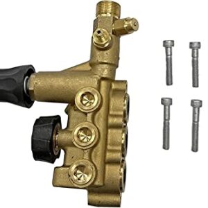 Simpson Cleaning 7108746 Replacement Manifold Kit for AAA Pressure Washer Pumps, Gold