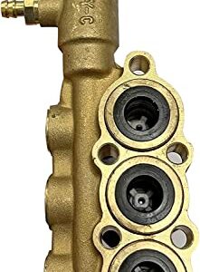 Simpson Cleaning 7108746 Replacement Manifold Kit for AAA Pressure Washer Pumps, Gold