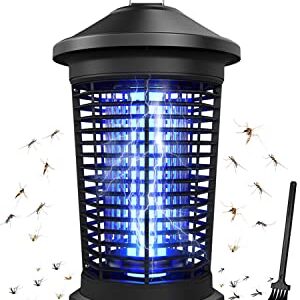 TELARD 20W Electronic Bug Zapper for Indoors Outdoor, Effective 4200V Electric Mosquito Zappers, Insect Fly Trap 2150 Sq. Ft Coverage Mosquito Killer for Home, Backyard, Garden, Patio