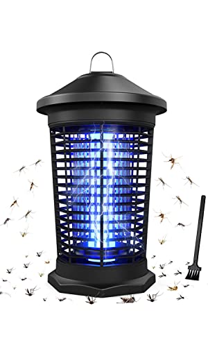 TELARD 20W Electronic Bug Zapper for Indoors Outdoor, Effective 4200V Electric Mosquito Zappers, Insect Fly Trap 2150 Sq. Ft Coverage Mosquito Killer for Home, Backyard, Garden, Patio