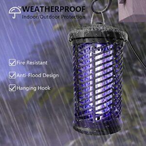 Electric Bug Zapper, Mosquito Zapper Indoor/Outdoor, 4200V 18W Waterproof Fly Zapper Mosquito Trap for Home, Patio, Backyard