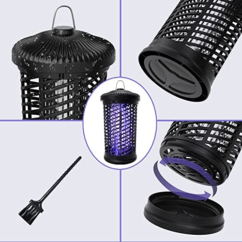 Electric Bug Zapper, Mosquito Zapper Indoor/Outdoor, 4200V 18W Waterproof Fly Zapper Mosquito Trap for Home, Patio, Backyard