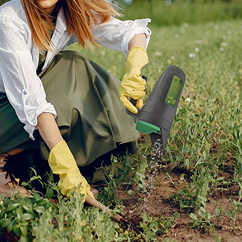 Handheld Spreader - Great for A Variety of Uses, Fertilizer, Grass Seed, Bird Seed - Holds Up to 2.5 L. Add This Handheld Spreader to Your Yard Tools and Garden Tools. Limited time Offer.