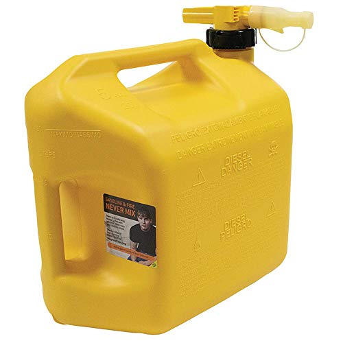 Stens No-Spill 1457 Diesel Fuel Can, Yellow