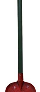 Attraction Design Snow Shovel for Kids Christmas Decoration, 23 x 5 Inch Small Metal Shovel Wood Handle Garden Tool with Decorative Christmas Snowman Pattern Xmas Gift for Children (Snowman Shovel)