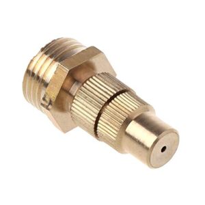 easy to operate 1/2″ dn15 garden irrigation brass adjustable spray misting nozzles spray head strong and sturdy