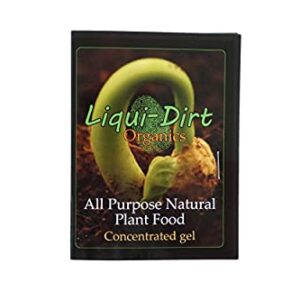 Liqui-Dirt Nano Powder All-Purpose Organic Complete Plant Food -18 Balanced Super Foods Blend of Vitamins Minerals Micro-Fungi and Bio-Organisms (1 Gallon)