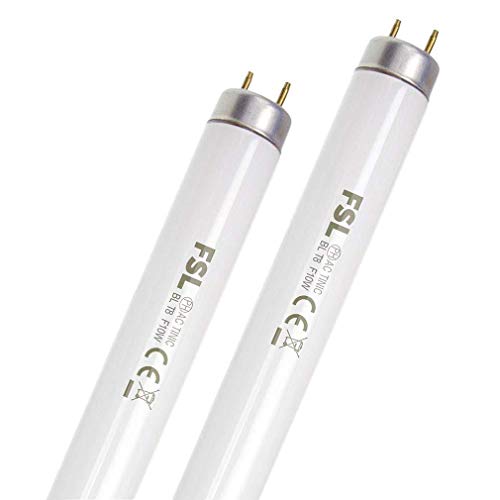 Longchin 10W Bug Zapper Light Bulb Replacement 2-Pack T8 UV Lightbulb for 20W Electric Insect Killer