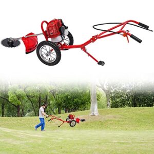 lawn mowers gas powered hand push type grass cutter garden tool lawn mower trimmer gasoline brush cutter two-stroke lawn mower