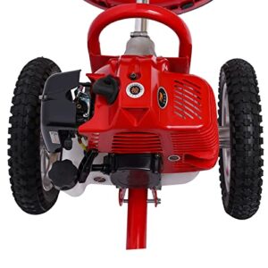 Lawn Mowers Gas Powered Hand Push Type Grass Cutter Garden Tool Lawn Mower Trimmer Gasoline Brush Cutter Two-Stroke Lawn Mower