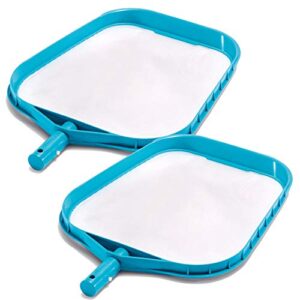 intex leaf skimmer mesh pool spa hot tub cleaner leaf rake net 2 pack