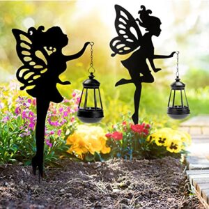 2 Pack Replacement Solar Light Parts 10 Lumens Warm White Waterproof LED Lanterns for Outdoor DIY Fairy Garden Decor Gnomes Outdoor Statues Replacement Lanterns