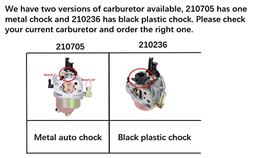 951-15236 751-15236 Carburetor for Troy-Bilt Storm 2410 31BS6BN2711 MTD Craftsman SB410 24" 31AS6BEE793 Snow blower w/ 270-WU 270-WUA 670-WU 670-WUA 670-WUB 208cc Engine