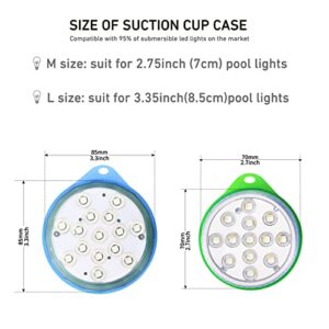 KIMWEI Never Lost Squid Suction Cup for Spa Lights, Hot Tub Lights and Shower Lights with 18pcs Suctions (2 Pack)