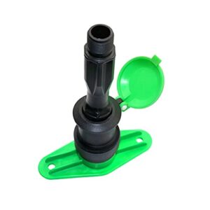 wssbk 3/4 inch garden irrigation water intake valve lawn spray irrigation car wash male thread water quick coupling valve 1 set