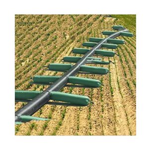 pool above ground irrigation water hose double side irrigation easy to store collapsible customizable size for agriculture fields garden ( color : green , size : 30m/3m )