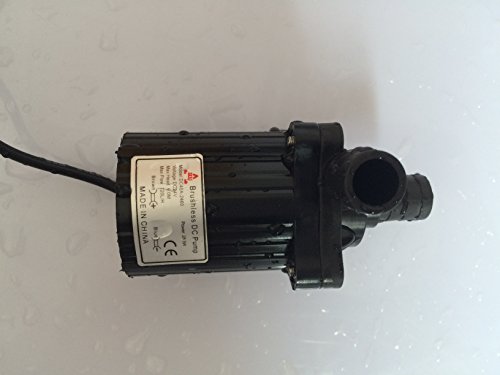 Shysky Tech Micro DC Water Pump 12V 40A-1245, 620L/H, 4.5M, for Garden Fountain, Submersible Water Pump