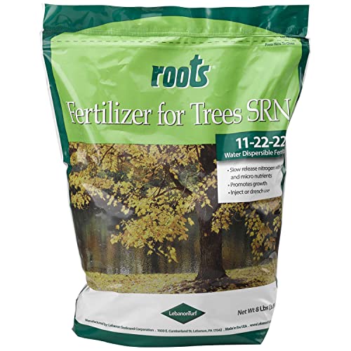 LebanonTurf - 2756632 - Roots Fertilizer for Trees 11-22-22 SRN, 8 lb. Bag