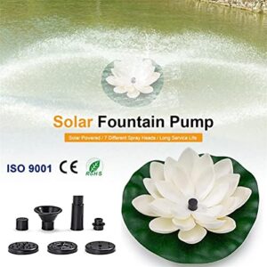 n/a Solar Fountain Pump for Garden Patio Watering for Bird Bath Micro Water Pump 7V Vibrator Motor Garden Decor Pressure Boost Pump