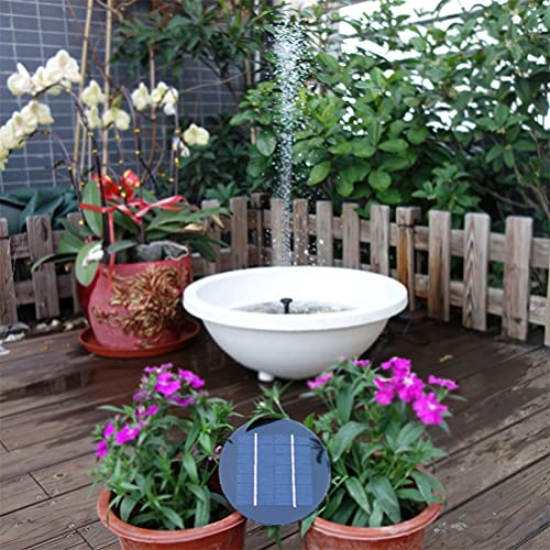 n/a Solar Floating Water Fountain for Garden Pool Pond Birdbath Decoration Solar Powered Fountain Water Pump (Size : 3W 9V)