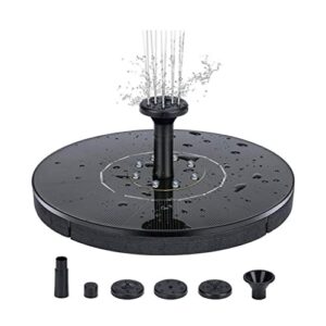 n/a mini solar fountain garden landscape fountain outdoor pool floating fountain bird bath solar powered fountain